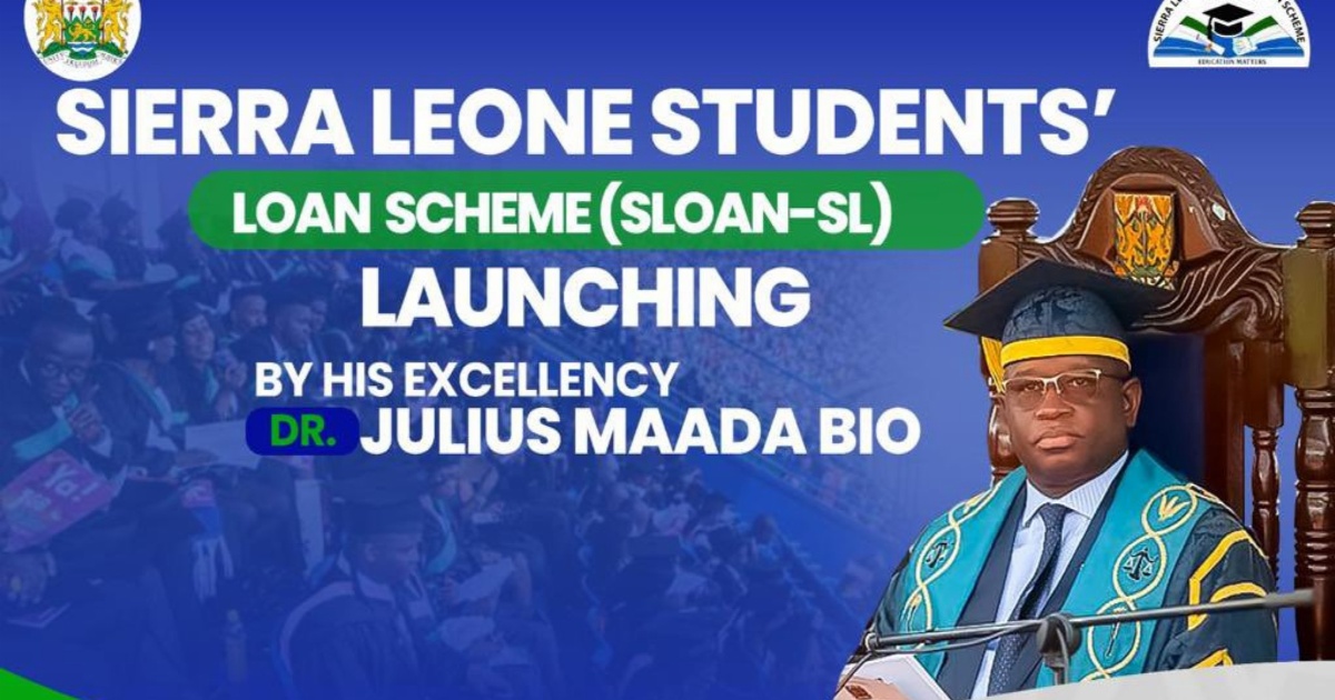 President Bio To Launch The Sierra Leone Student's Loan Scheme | Sierra Leone Monitor